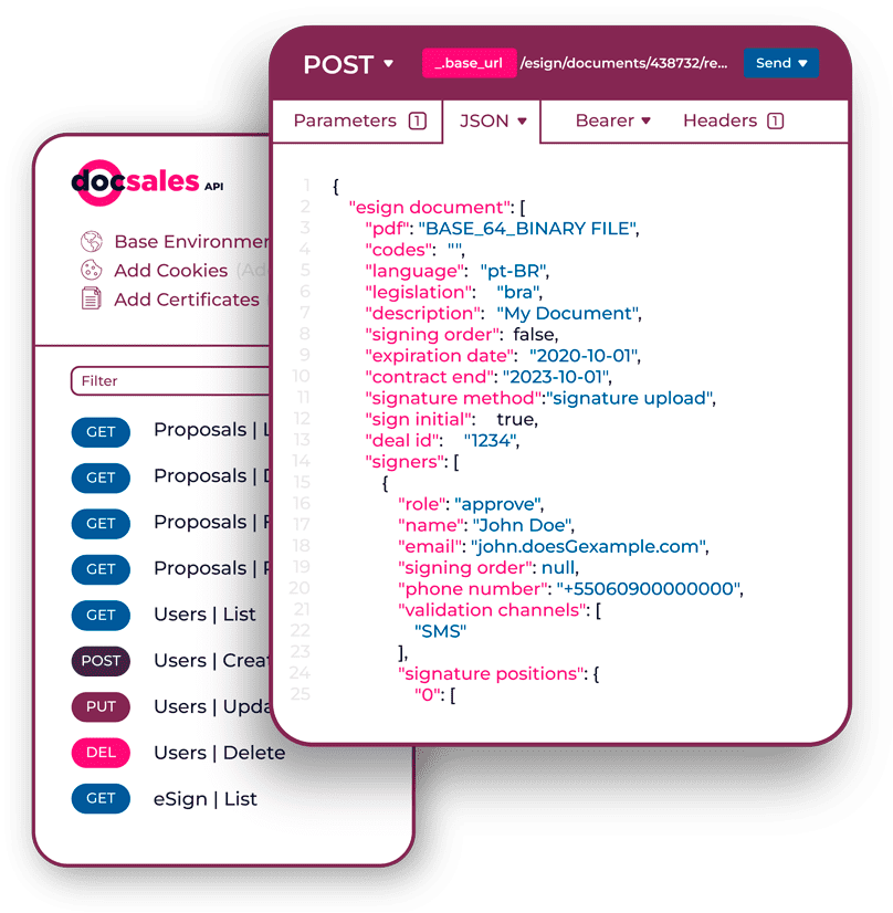 eSign as a Service (API) – DocSales